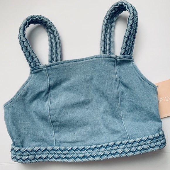MINKPINK | Tops | Minkpink Double Dutch Braided Crop Top | Poshmark